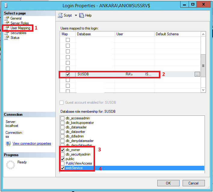 WSUS Database WID to SQL Server 2014 Migration - Eren ERTAŞ