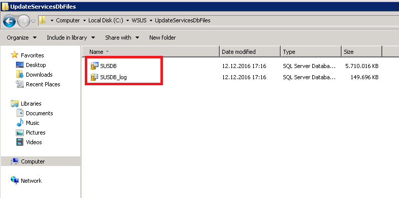 WSUS Database WID to SQL Server 2014 Migration - Eren ERTAŞ